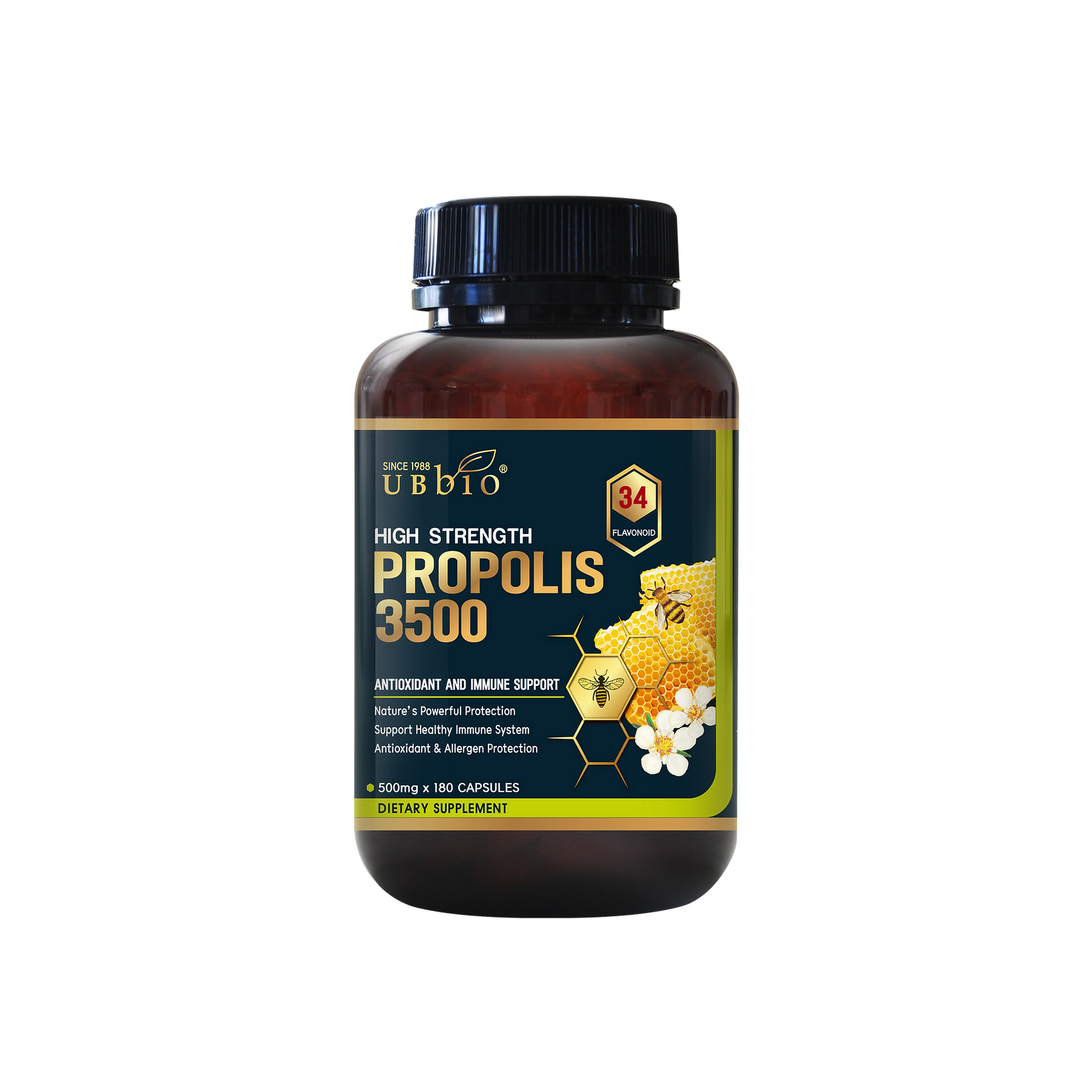 Propolis Capsules 3500 | Powerful Immune Support — Manuka Natural